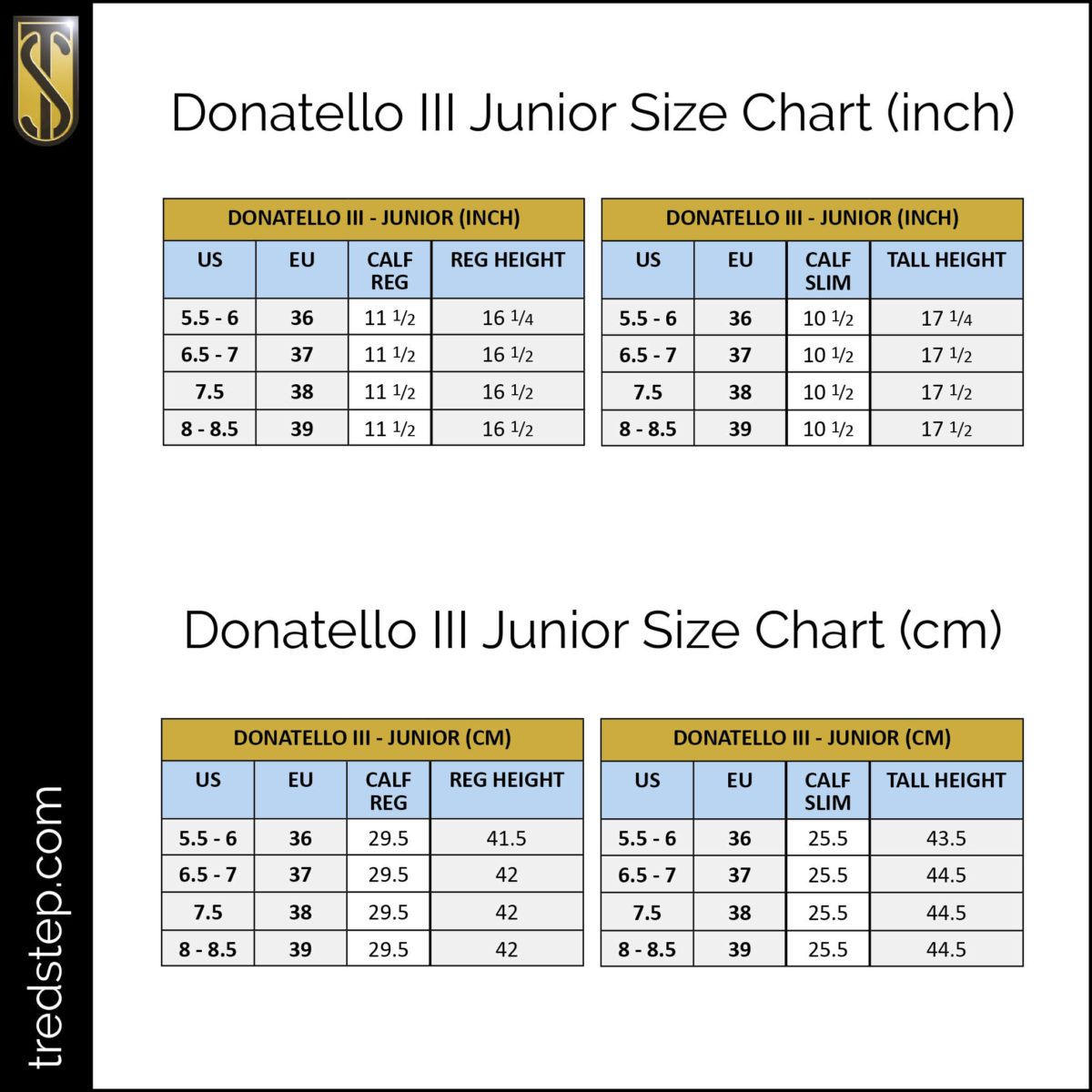 How to measure? - Tredstep USA & Canada